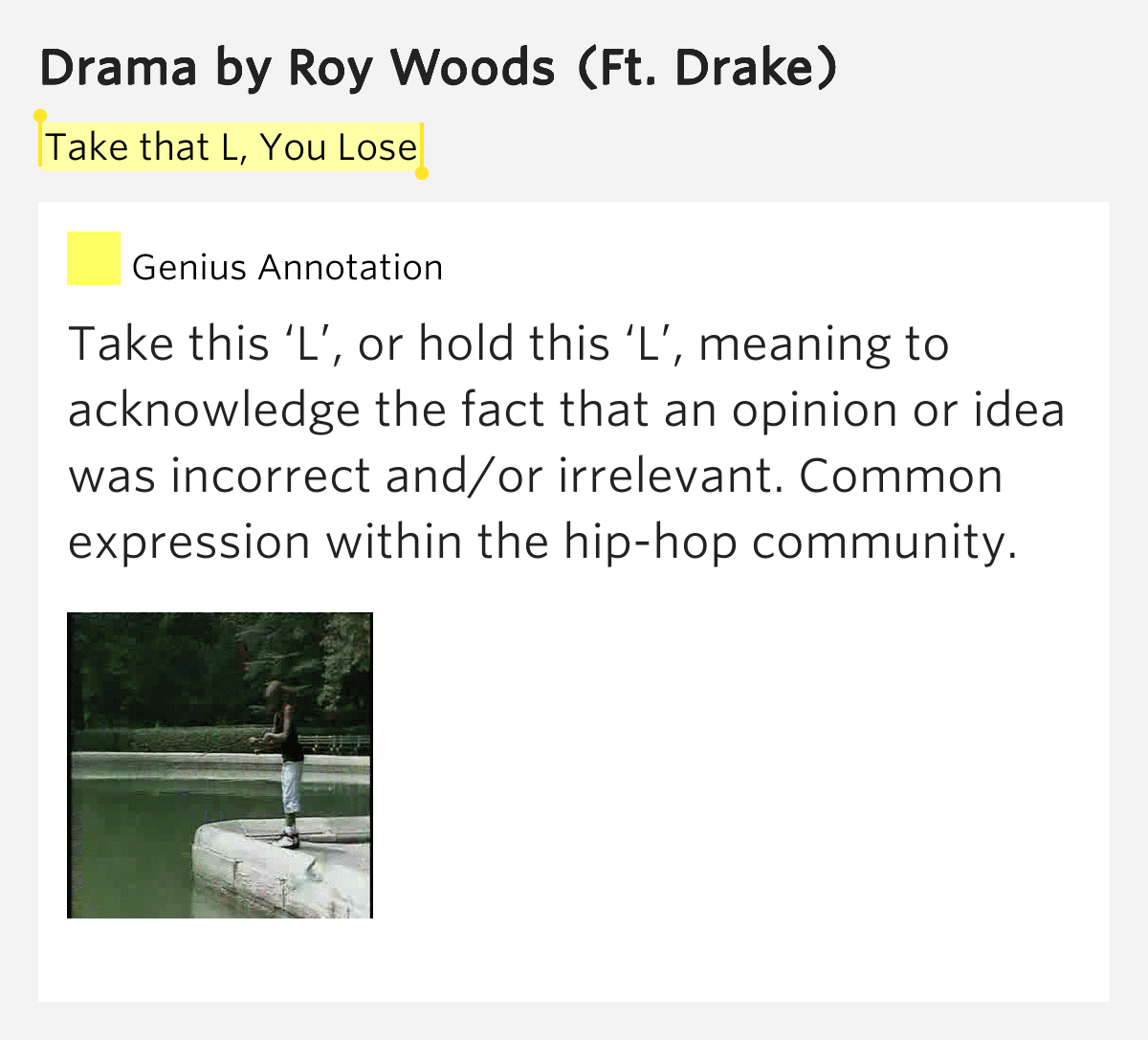 Take That L You Lose Drama Lyrics Meaning take-that-l-you-lose-drama-lyrics-meaning