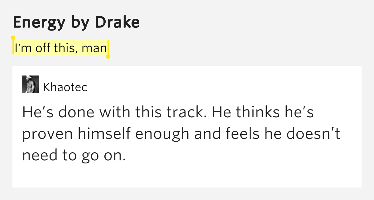 I m Off This Man Energy Lyrics Meaning i-m-off-this-man-energy-lyrics-meaning