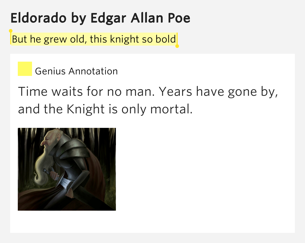 Eldorado Edgar Allan Poe Meaning El Dorado Wikipedia
