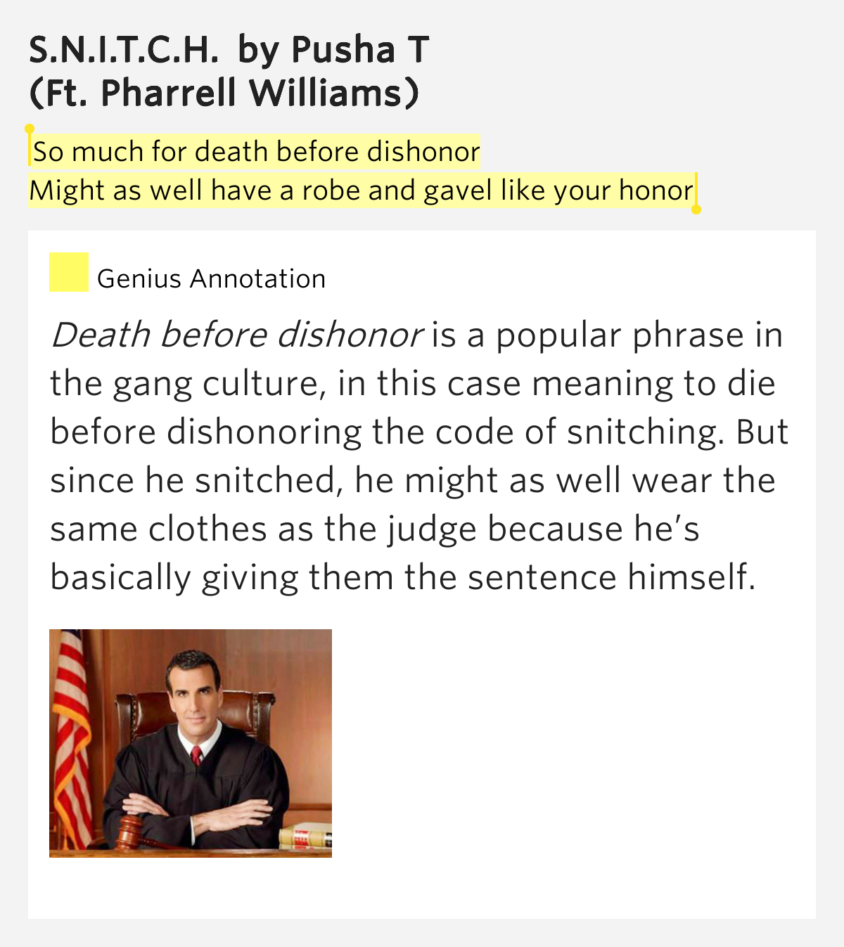 So Much For Death Before Dishonor Might As Well Have A Robe And Gavel So Much For Death Before Dishonor Might As Well Have A Robe And Gavel