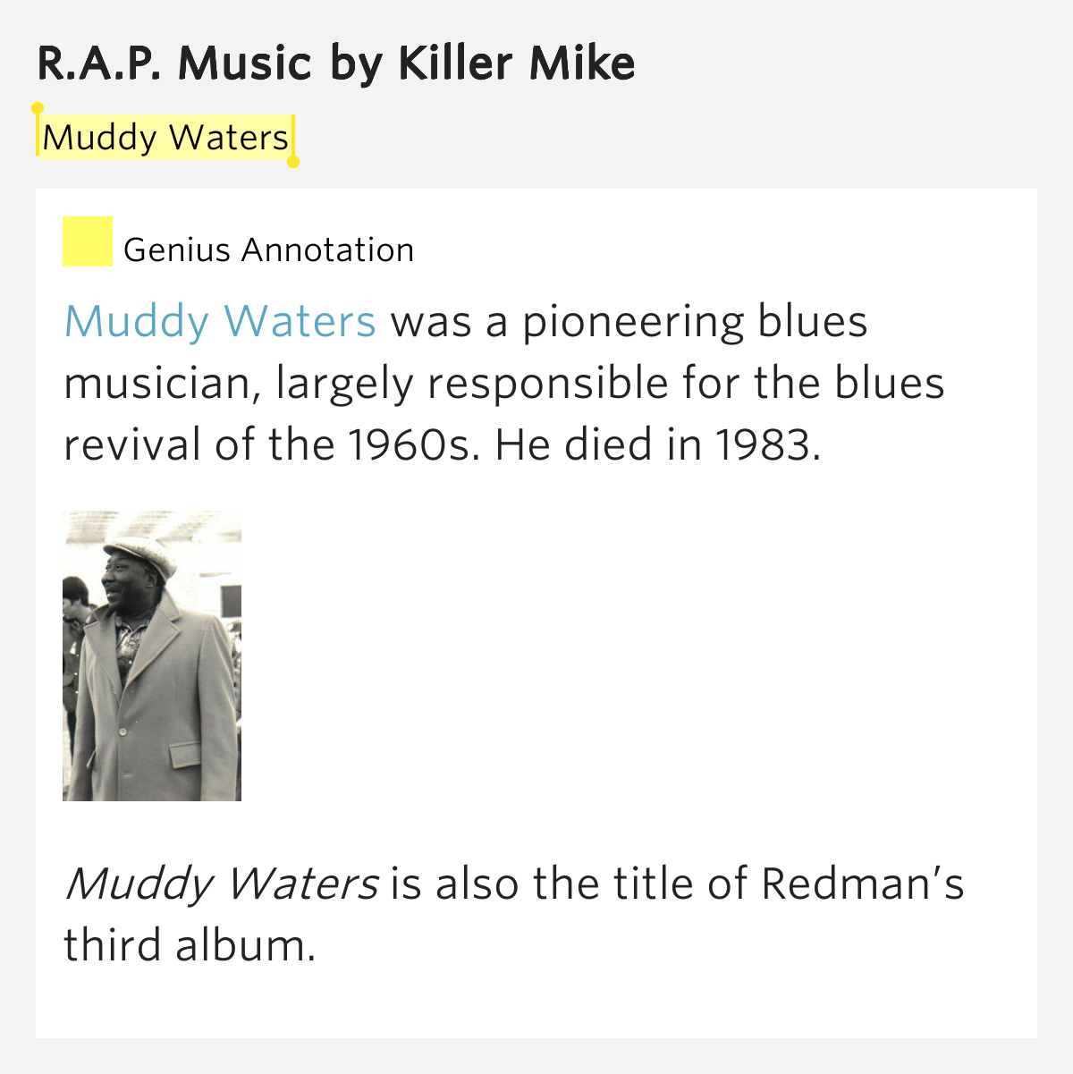 Muddy Waters R A P Music Lyrics Meaning muddy-waters-r-a-p-music-lyrics-meaning