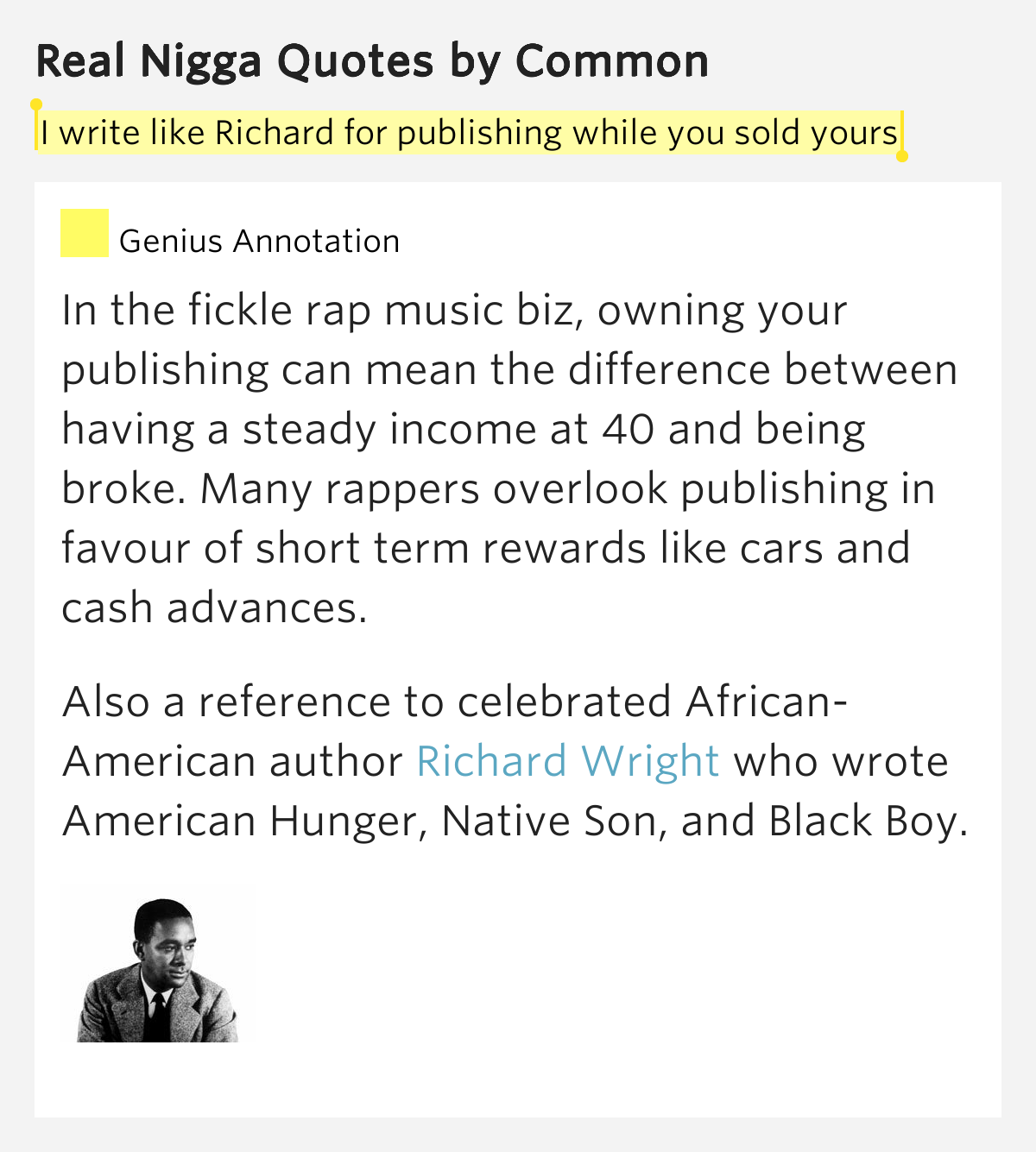 Realnigga Quotes