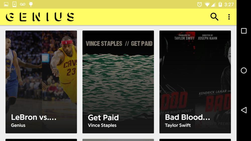 New Announcement: Genius Android Beta App!! | Genius