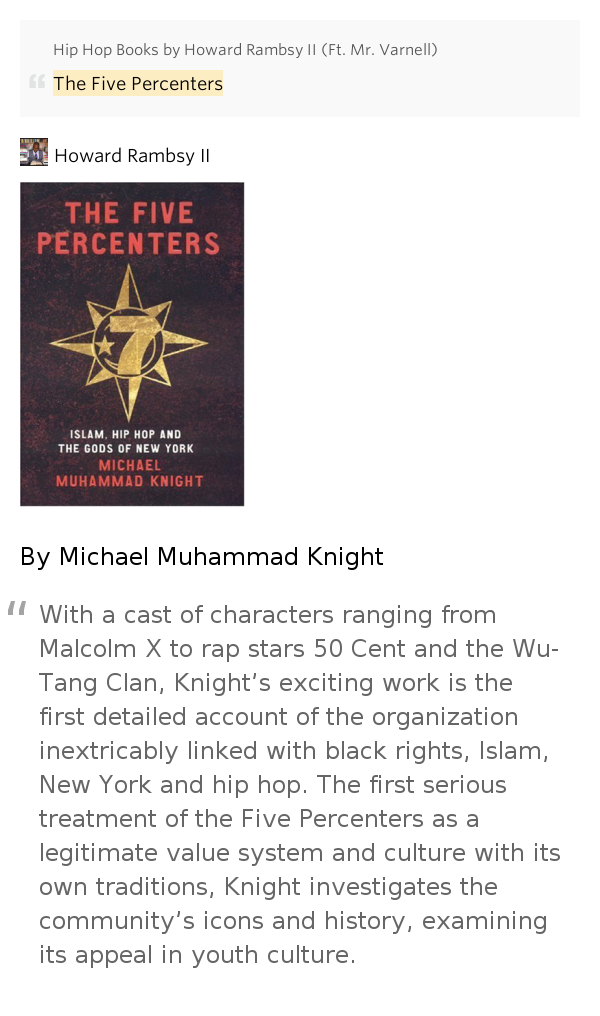 The Book Of The Five Percenters Pdf - pilotnews