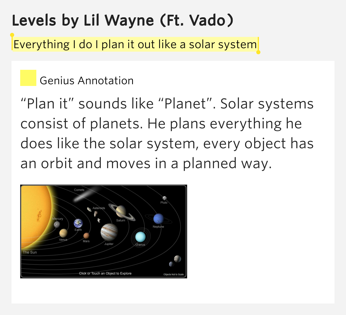 Solar System Rap