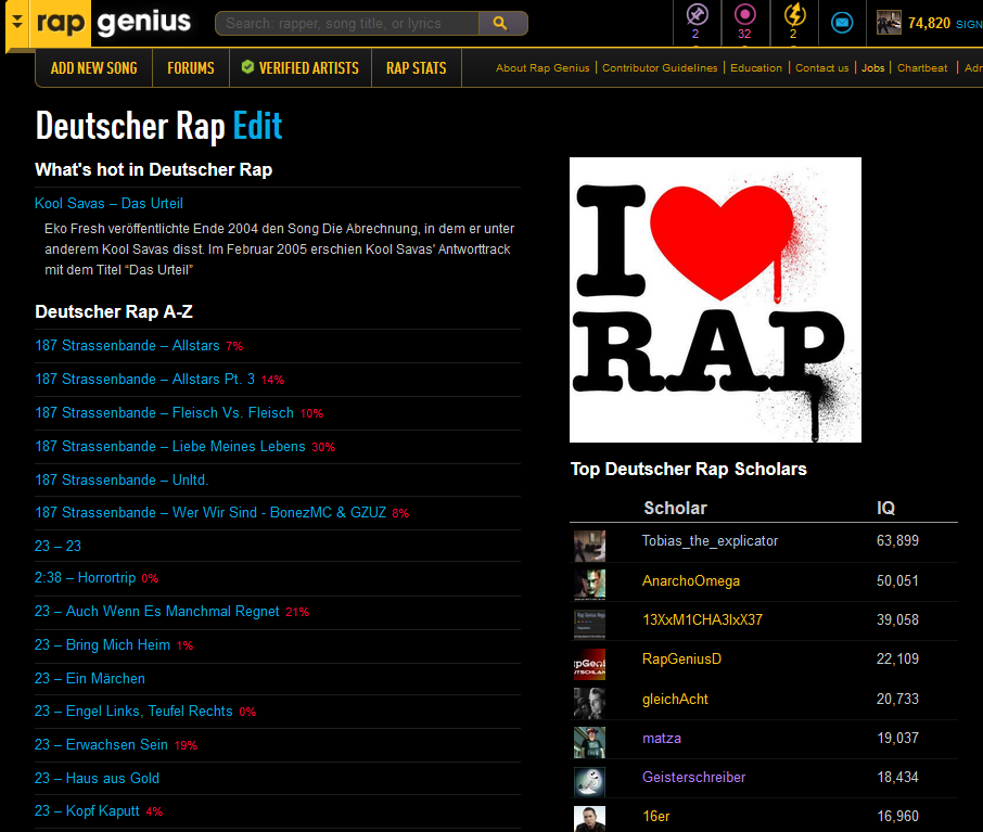 Tags, Tags, Tags! | Genius