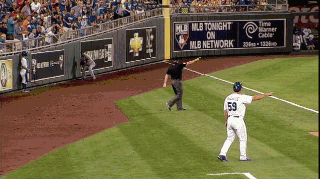 Worst Outfield throw EVER? | Genius