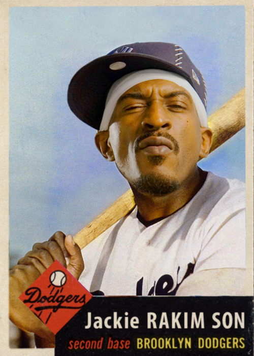 Rappers Mashed Up with MLB HOF Baseball Cards | Genius