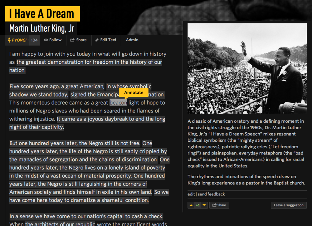 New ANNOTATION PROMPT | Genius