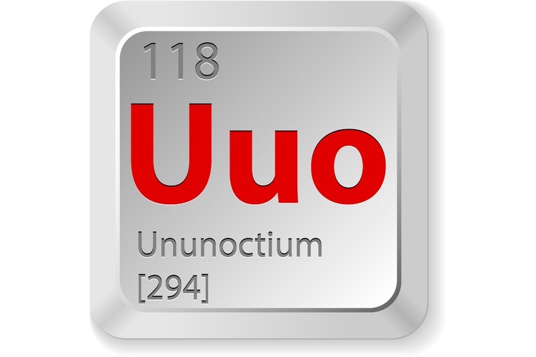 Ununoctium Uuo – Periodic Table by Mister Molato