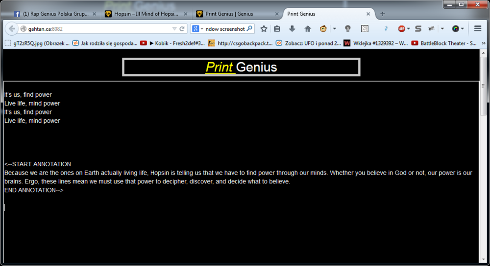 Print Genius | Genius