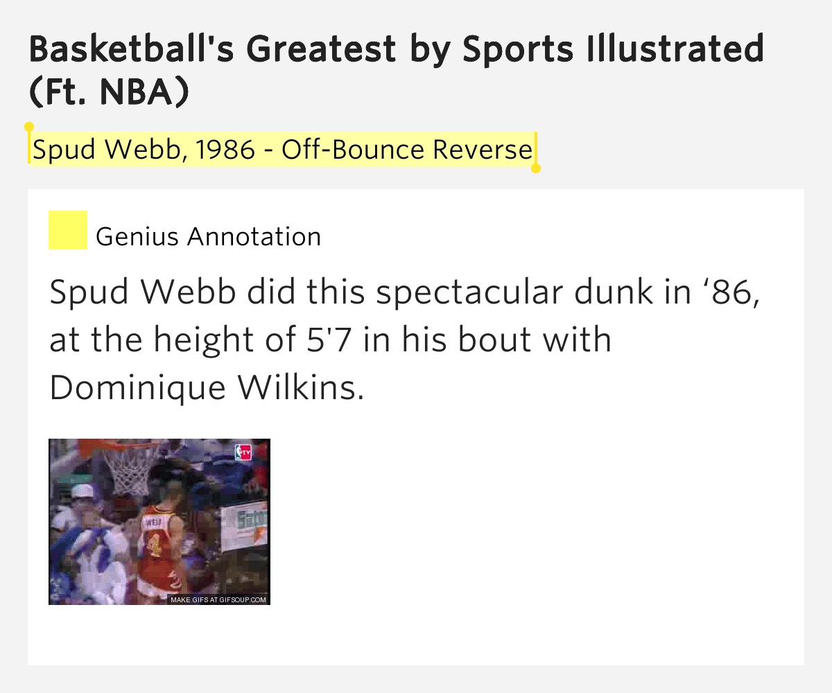Spud Webb Quotes
