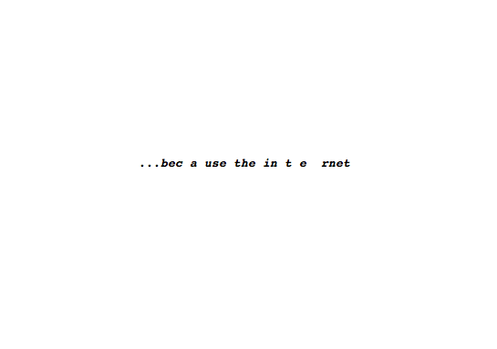 Austin Scroggins – Becausetheinter.net (CONT'D) Lyrics | Genius Lyrics