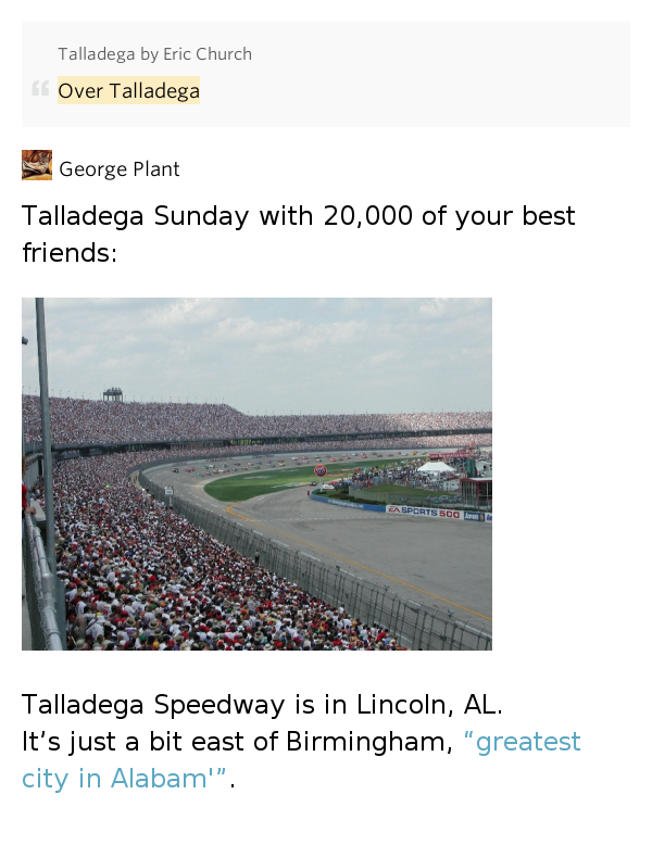 Talladega 500 Over The Wall