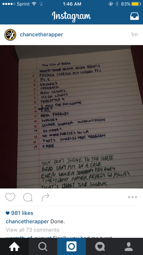 NEW TLOP TRACKLIST | Genius