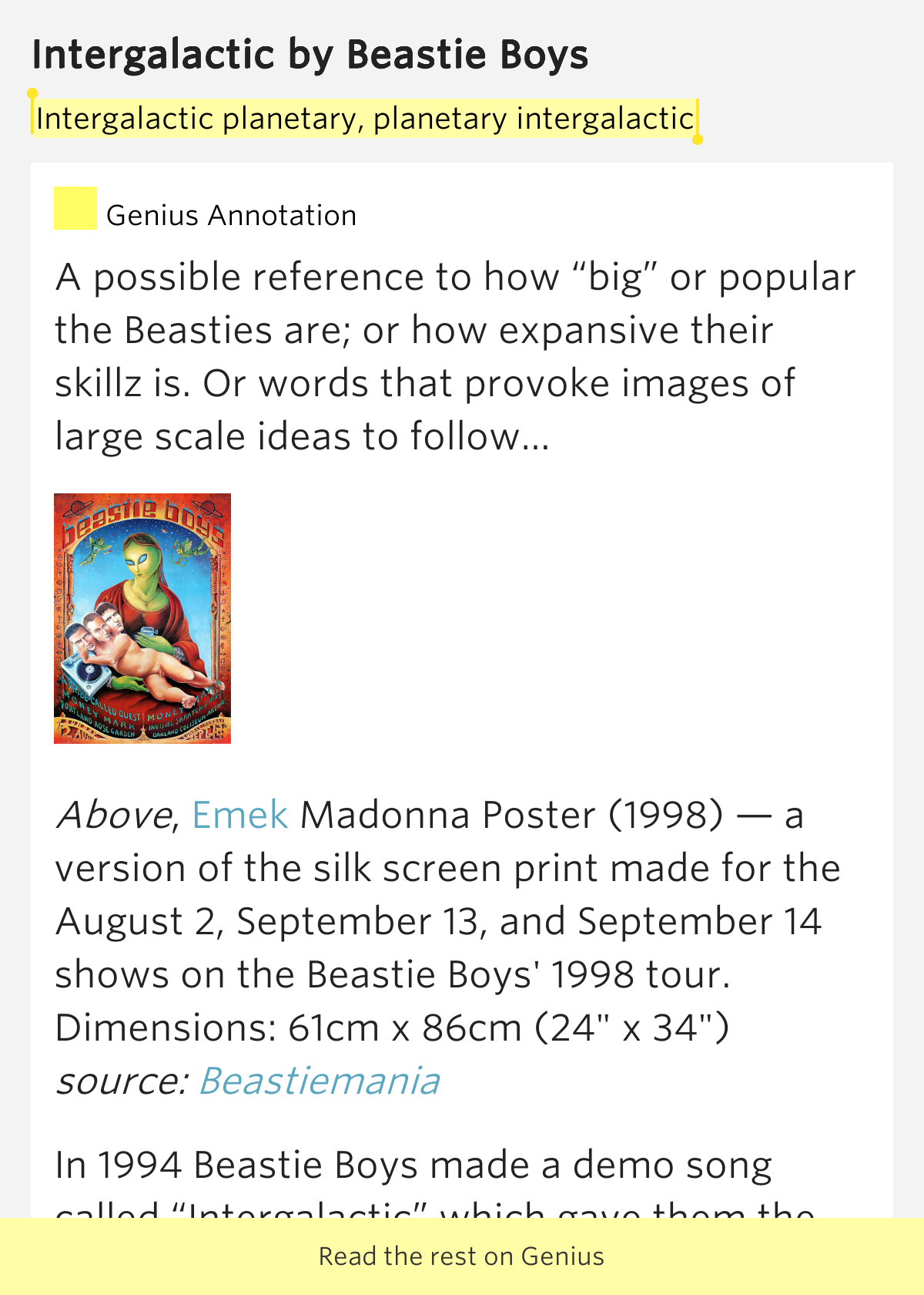 Intergalactic planetary, planetary intergalactic – Intergalactic