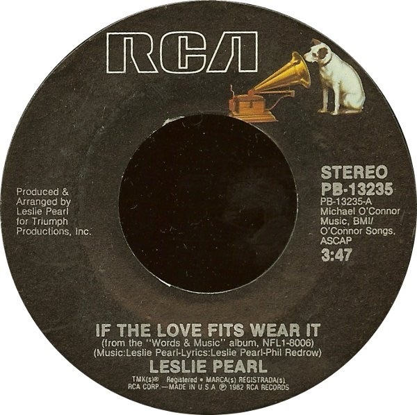 Leslie Pearl – If the Love Fits Wear It Lyrics | Genius Lyrics