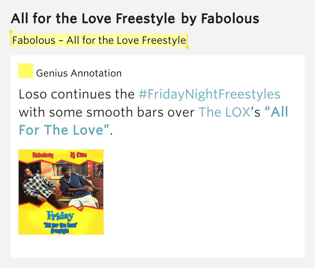 Fabolous Love Quotes