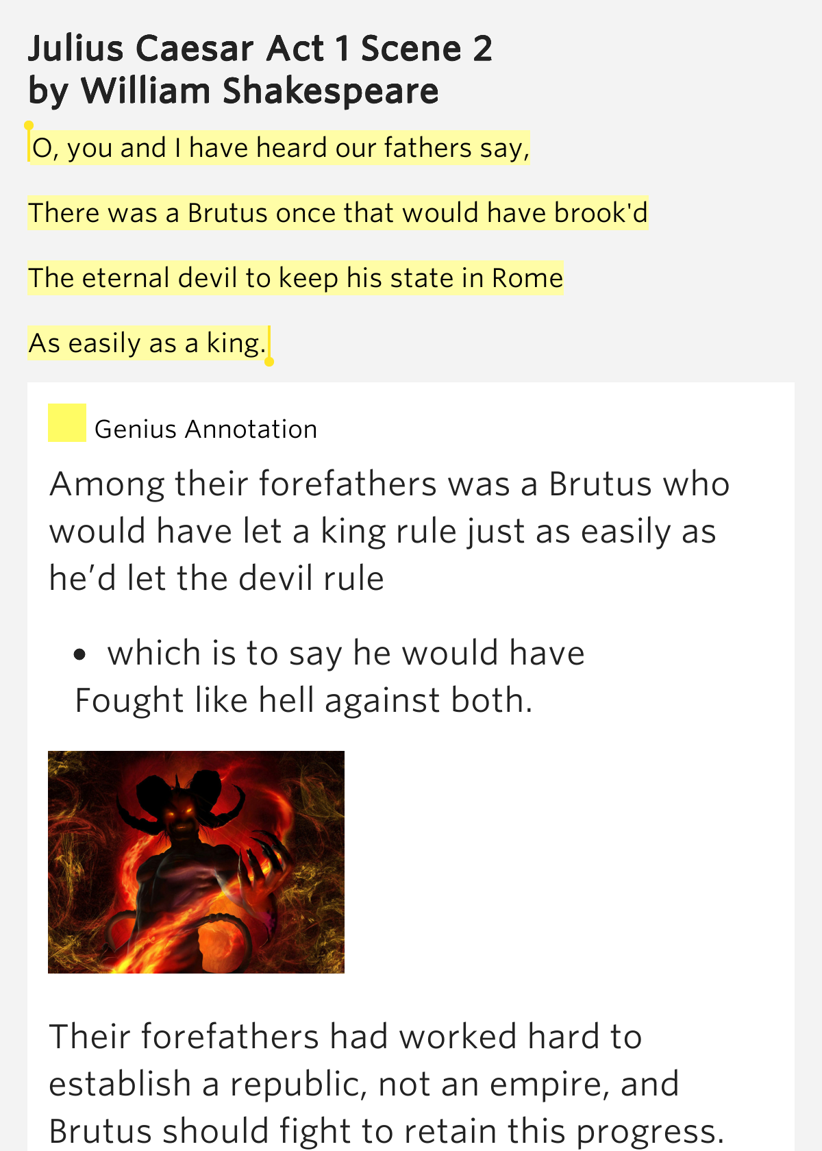 Julius Caesar Act 1, Scene 2 Summary – DHKCZ