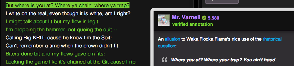 "The Rhetoric of Waka Flocka" OR "Help EdGenius & PGenius build its ...
