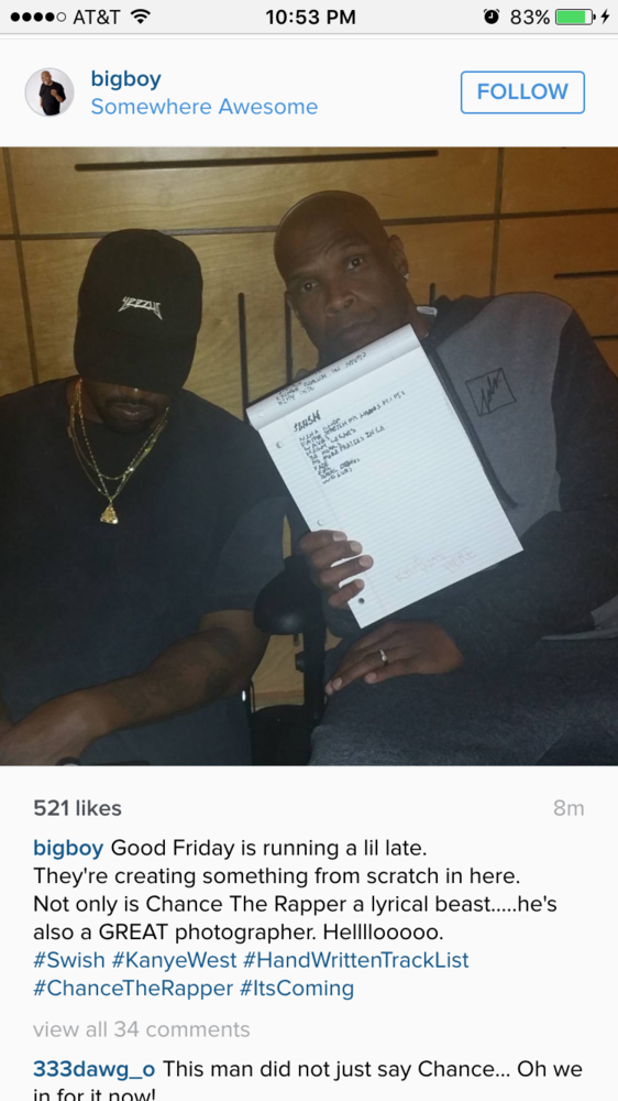 G.O.O.D FRIDAY TRACK COMING SOON | Kanye x Chance The Rapper | Genius