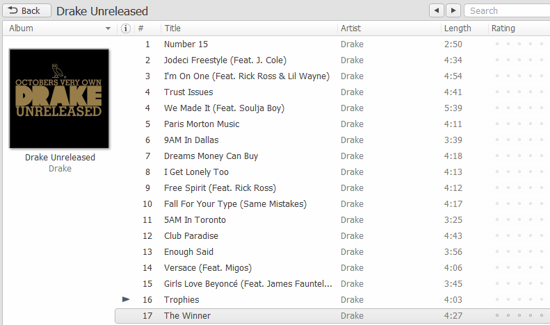 My Drake Unreleased Collection NWTS | Genius