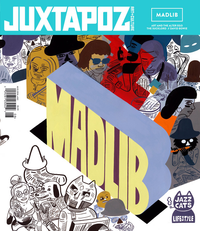 Juxtapoz Magazine – "Madlib" Magazine Cover Art #163 Lyrics | Genius Lyrics
