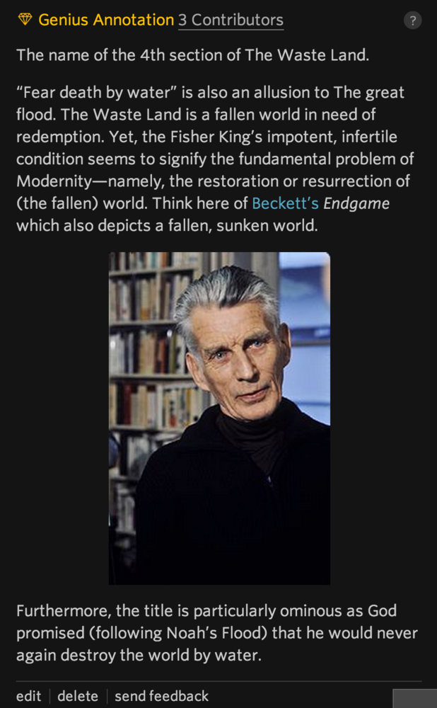 Stephen Pringle – Editing The Waste Land | Genius