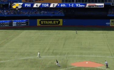 Worst Outfield throw EVER? | Genius