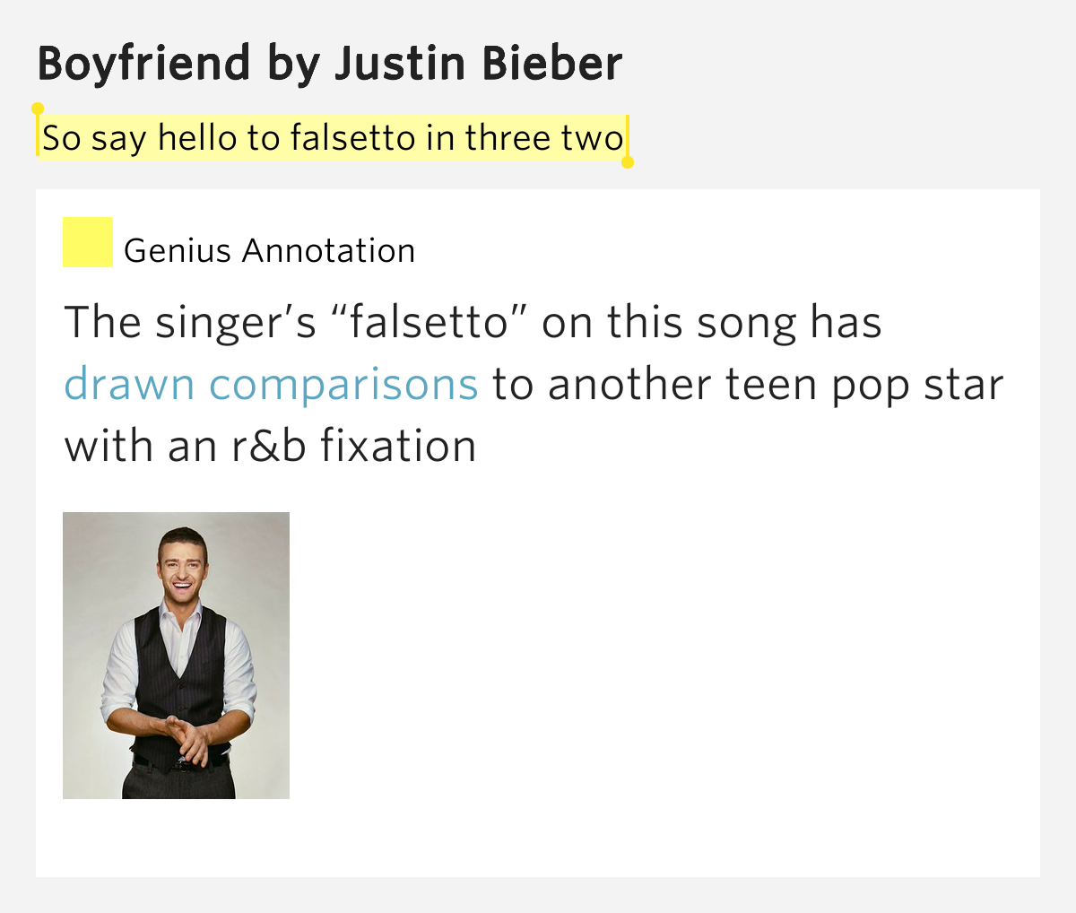 Falsetto Meaning