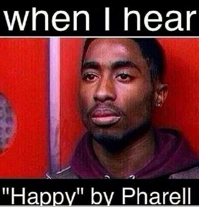 What's your reaction to "Happy"? | Genius